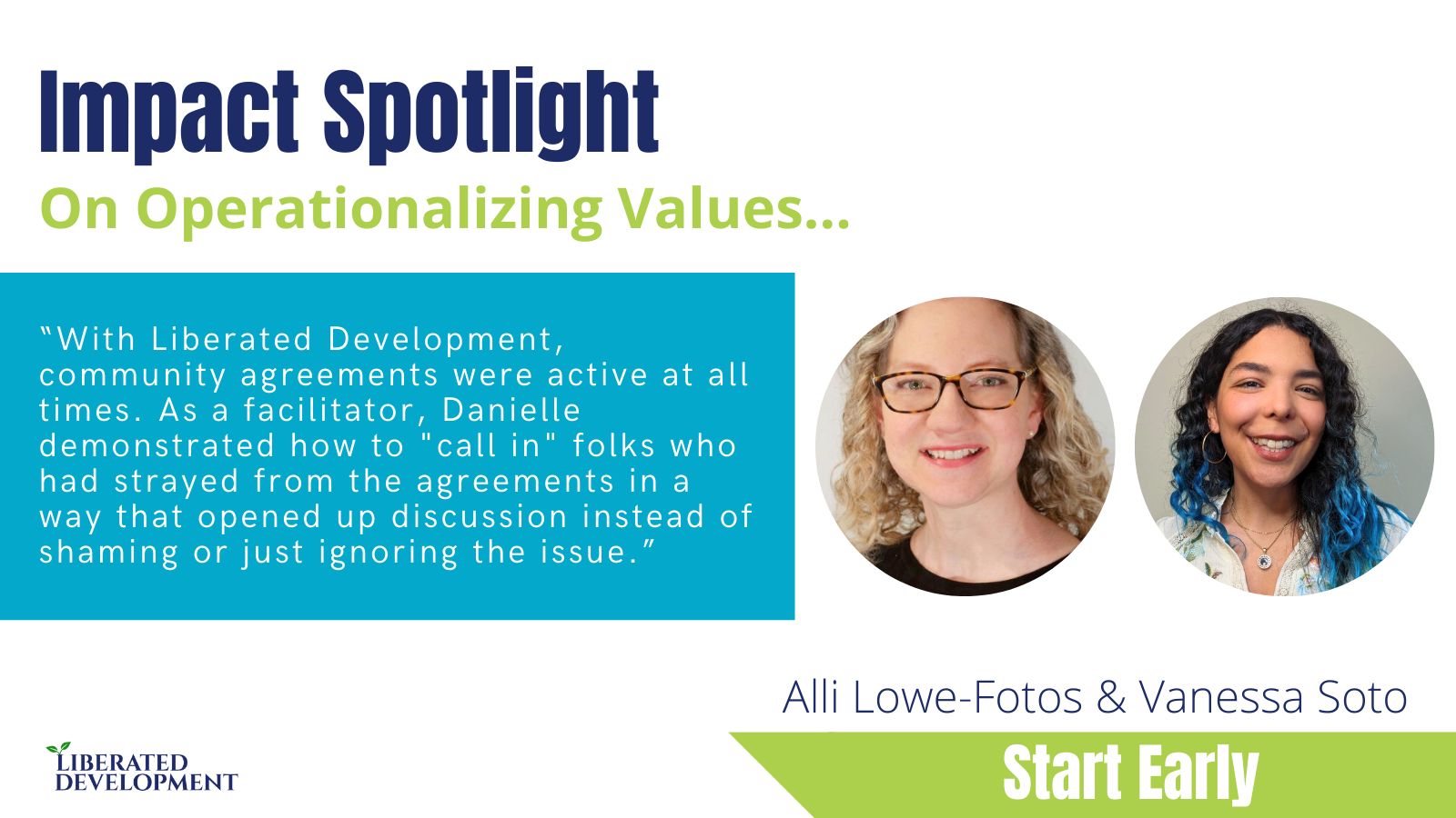 Liberated Development